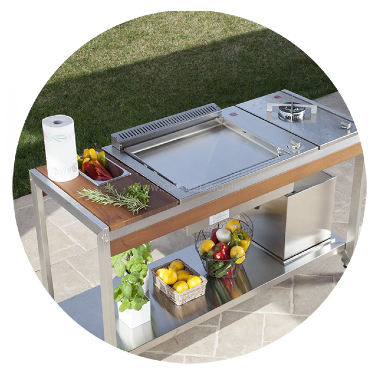 Mediterranes Grillen mit der Plancha