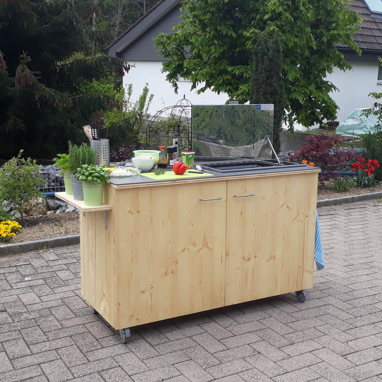 plötzlich Stroh Pech holz grillwagen Lineal gesamt Perth Blackborough